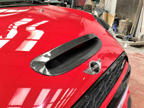 GEN 3 MINI Cooper F54 F55 F56 F57 JCW Pro Carbon Fibre Bonnet Scoop