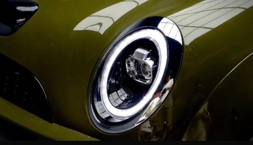 GEN 1 MINI Cooper R50 R52 R53 LED Halo Projector Black Headlights ...