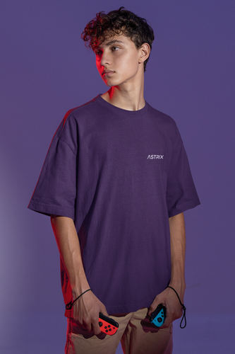 Basics: Amethyst Oversized T-Shirt // Astrix Merch
