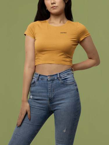 Basics: Golden Hour Crop Top // Astrix Merch