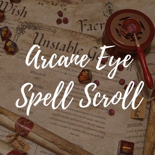Arcane Eye Scroll | Quest Keepers