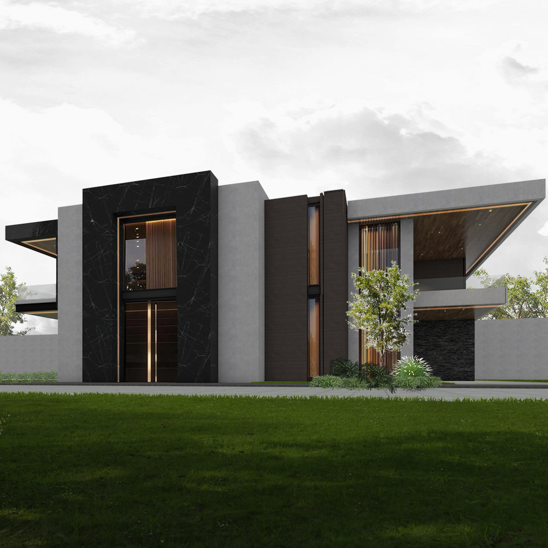 Modern Minimalist House Render | ArchiVinci | 19343