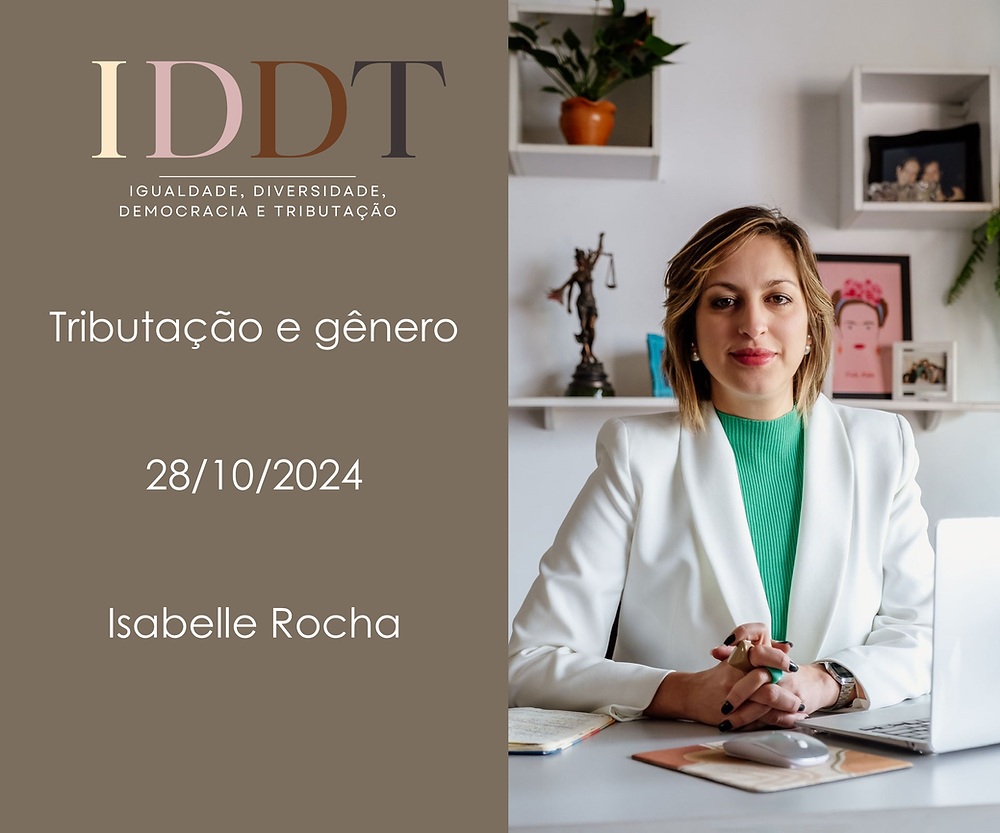 Palestra - Tributação e gênero