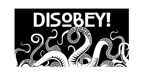 DISOBEY Die-Cut Sticker | kaoskustomfangs