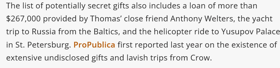 UPDATED: Justice Thomas’s wild summers | sorryantivaxxer.com