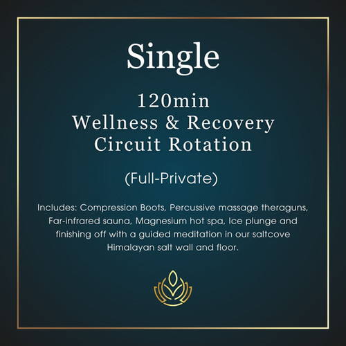 Single PRIVATE 120min Wellness & Recovery Circuit | Bodicove