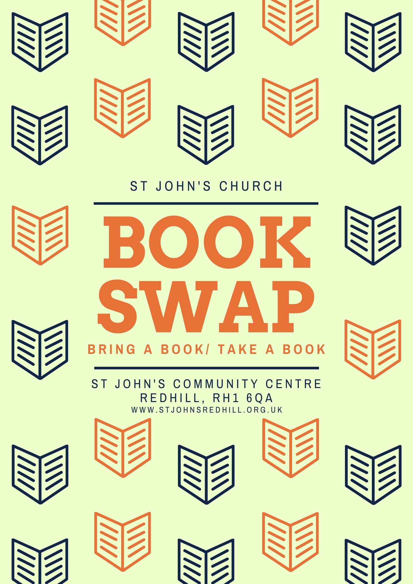 Bring a Book/ Take a Book at the St John's Book Swap
