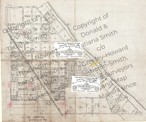 Chicago Area Antique 1904 Map of WINNETKA, IL | Surveyor