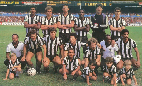 1985-86 | Camisa Titular | Mantos Alvinegros do Botafogo