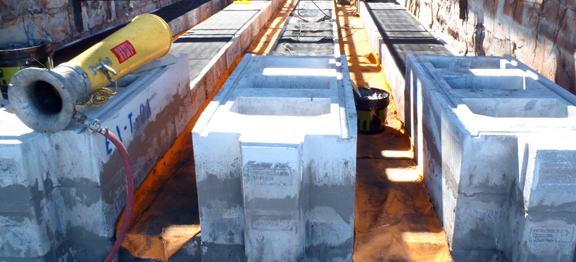 PRECAST REFRACTORY SHAPES FOR COKE OVENS