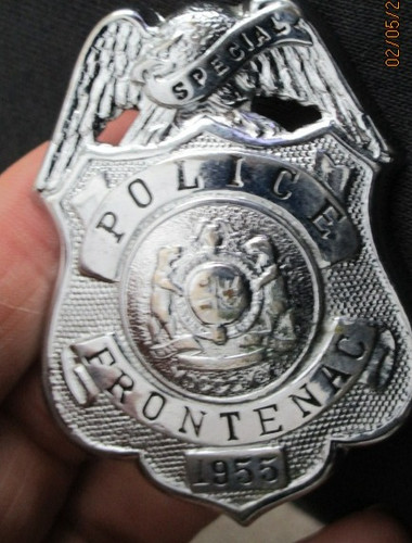 Special Police Badge FRONTENAC MISSOURI | antiquecollectibles