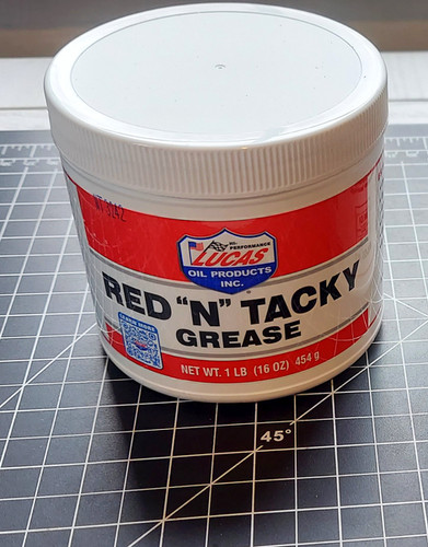 LUCAS Red N Tacky Famous All Purpose Grease 1LB, ONE Tub Included ...