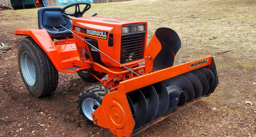 1 Owner! Case Ingersoll 4020 48 inch Snow Blower | Case Ingersoll Tract