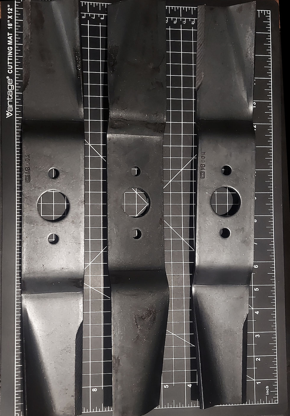 C14886 C24443 Mower Blades Set For 48" LEFT Discharge Decks F-N | Case ...