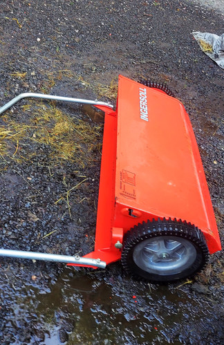 Case Ingersoll Lawn Sweeper Commercial Duty. Excellent Condition | Case ...