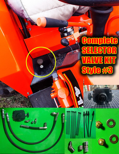 Case Ingersoll COMPLETE SELECTOR VALVE KIT for 3 point hitches "Kit ...