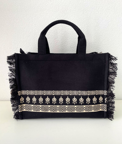 CABAS / NOIR & BEIGE | manidou