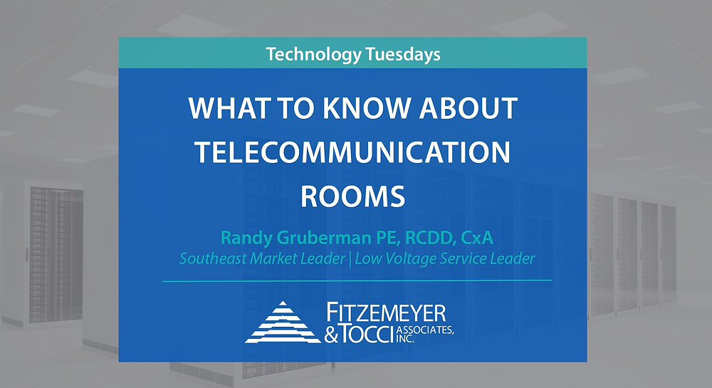 What to Know About Telecommunication Rooms