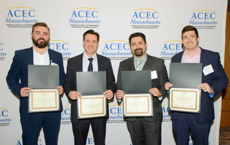 F&T wins 2 Bronze Awards at ACEC/MA 2023 Engineering Excellence Awards