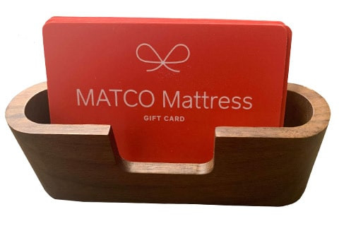 Gift cards for mattresses and beds in Matco Mattress in Pensacola, Fl