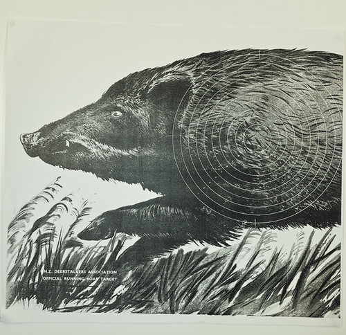 Running Boar Paper Target | StickShooterSupplies