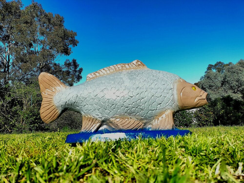 Aussie 3d Targets Fish with base | StickShooterSupplies