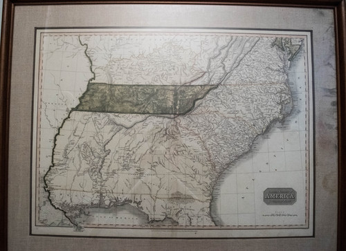1809 Pinkerton Map of the Southern United States | boutique-collection