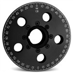 JAYCEE 6'' Billet Crankshaft Pulley with Steel Reverse Groove Hub ...