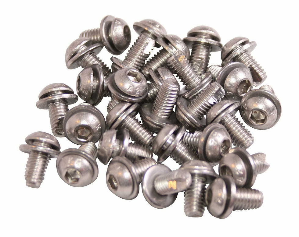 Tinware Screw 100 Piece Socket Head Set | AIRCOOLED HUT UK LTD