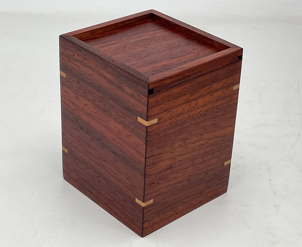 Exotic Wood Deck Boxes | Aaron Cain Custom Boxes | United States