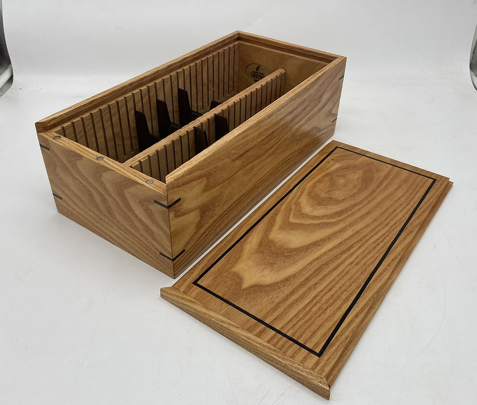 Exotic Wood Deck Boxes | Aaron Cain Custom Boxes | United States