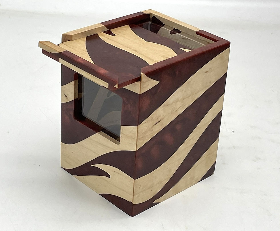 Exotic Wood Deck Boxes | Aaron Cain Custom Boxes | United States