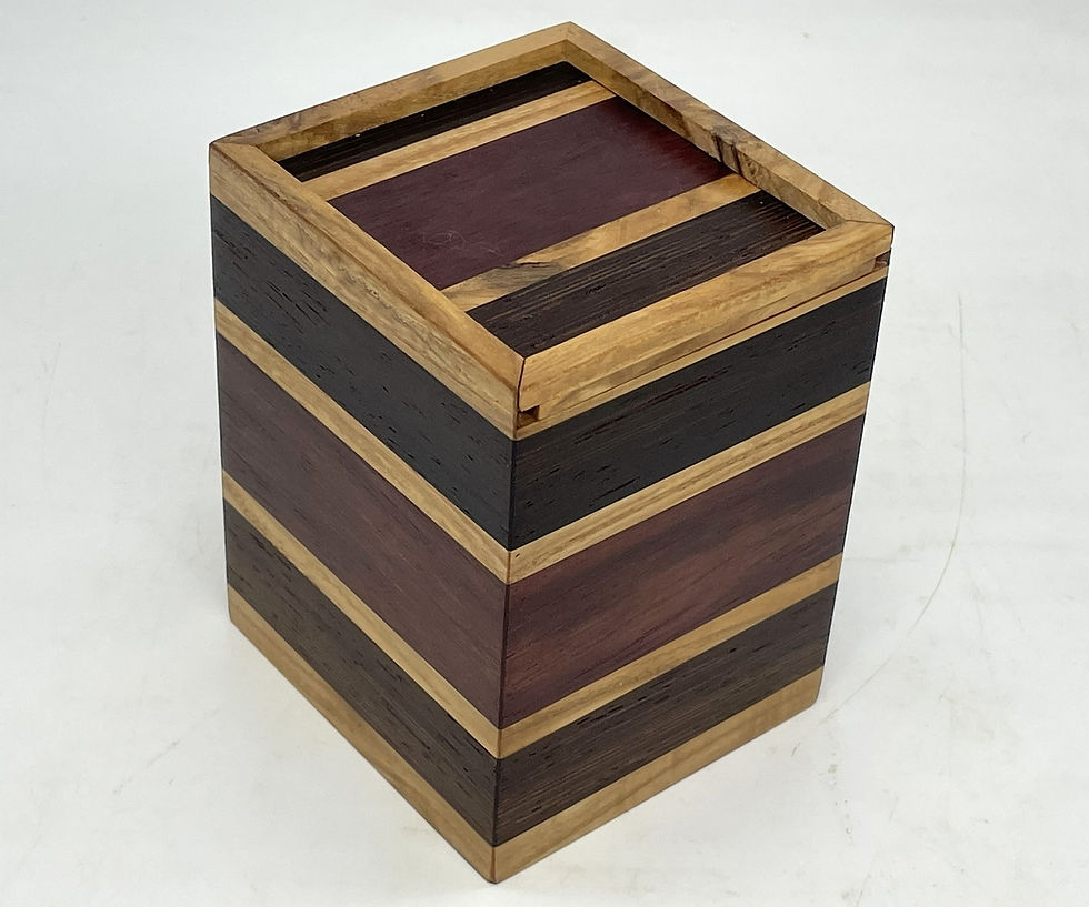 Exotic Wood Deck Boxes | Aaron Cain Custom Boxes | United States