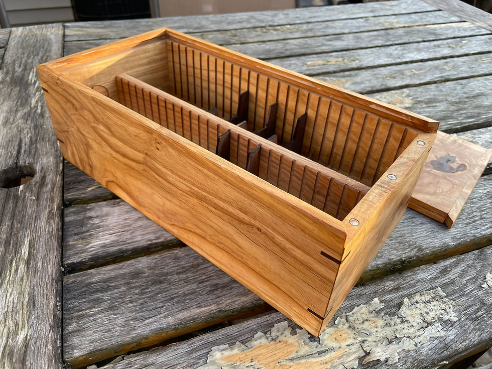 Exotic Wood Deck Boxes | Aaron Cain Custom Boxes | United States