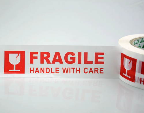 Fragile Handle With Care Tape 48mmx100m/roll | Packaging Hub