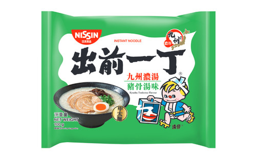 Nissin Pork Kyushu Tonkotsu Instant Noodles 30x100g (出前一丁) 包裝九洲豬骨濃湯麵 ...