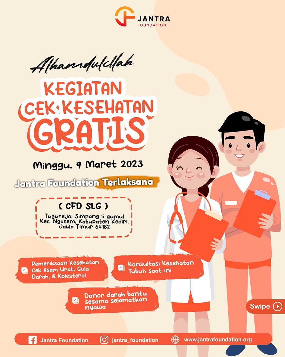 Kegiatan Cek Kesehatan Gratis