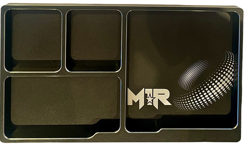 MACH-1 RACING // 4 COMPARTMENT ALLOY PARTS TRAY 90X160 | Mach1-USA