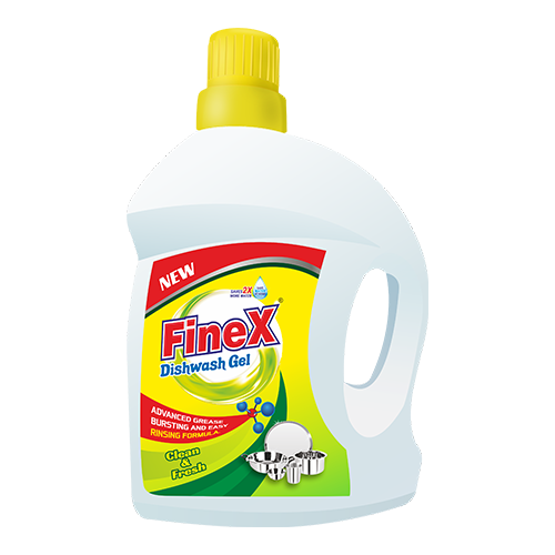 FineX Dishwash Gel Lemon | Finexclean
