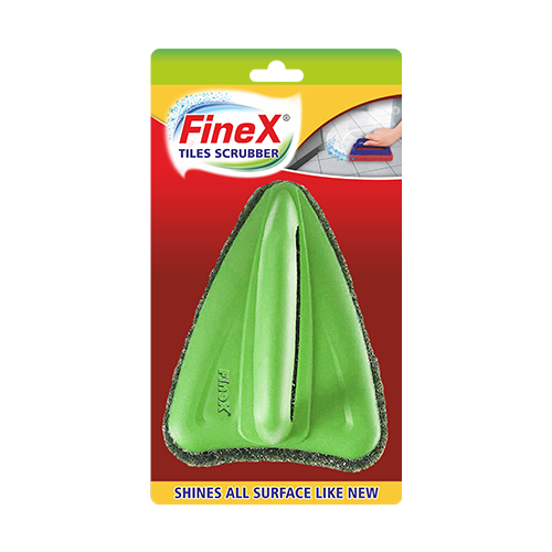 FineX Triangle Tile Brush | Finexclean