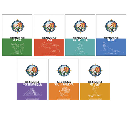 7 Continents Activity Pack Collection | archiboldclutterbuck