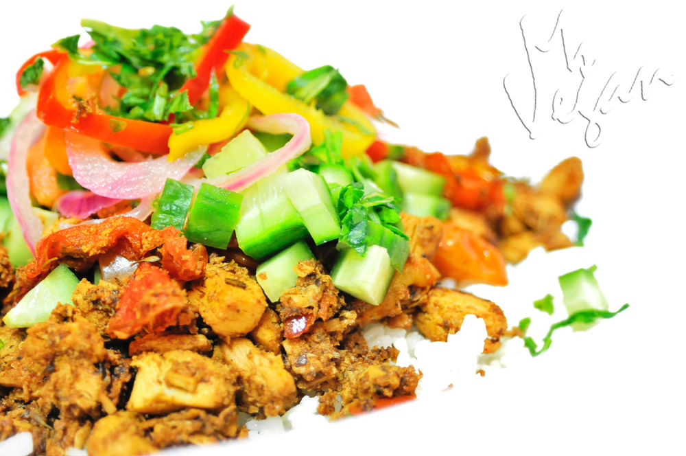 Vegan Chicken Shawarma
