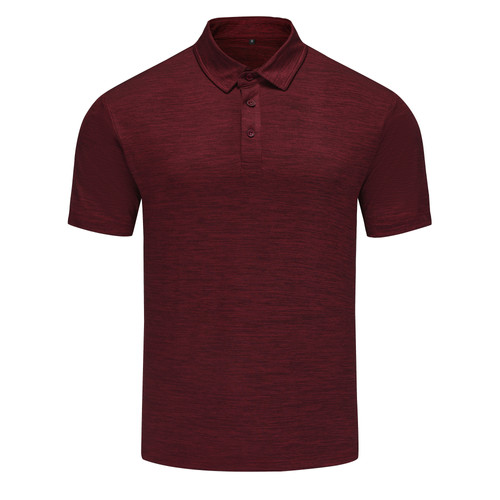 Custom Polo (Maroon Heather Edition) | Apparel Empire SG