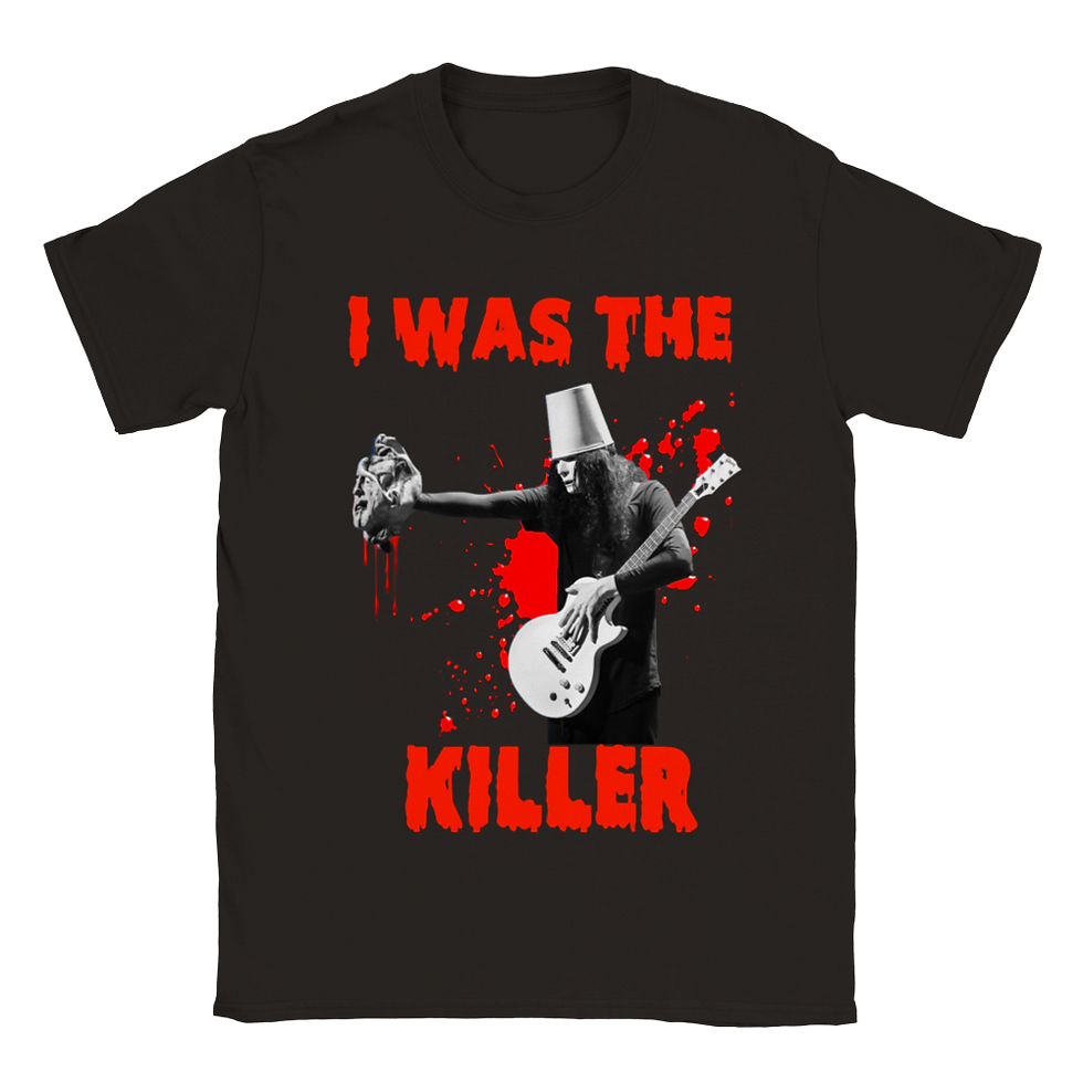 Buy Buckethead Merchandise - "I was the Killer" shirt