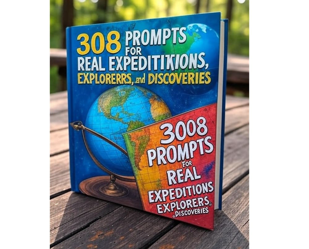 308 Prompts for Real Expeditions, Explorers, and Discoveries Review