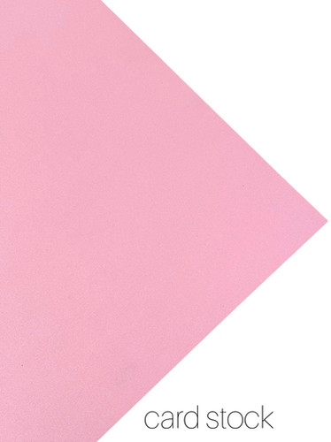 BUBBLEGUM PEARL CARDSTOCK | Craftcrylic