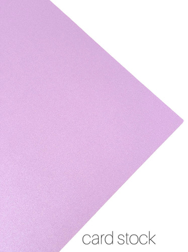 PURPLE PEARL CARDSTOCK | Craftcrylic
