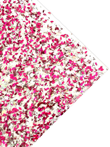 FUCHSIA SILVER FLAKE | Craftcrylic