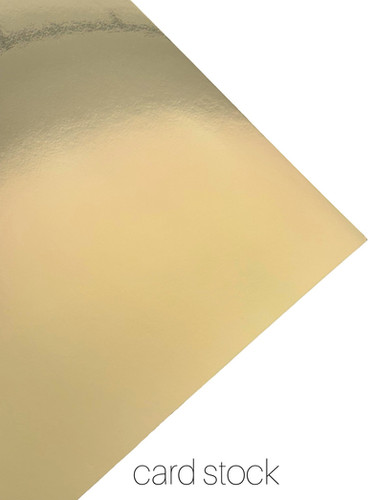 GOLD METALLIC CARDSTOCK | Craftcrylic
