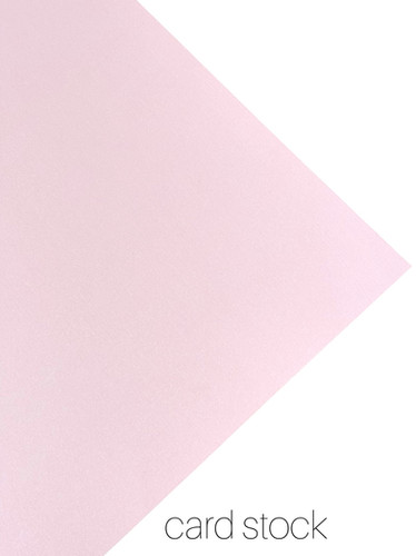 PINK PASTEL PEARL CARDSTOCK | Craftcrylic